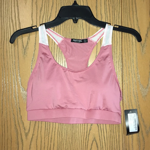 Nasty Gal | Intimates & Sleepwear | Two Tone Workout Top | Poshmark